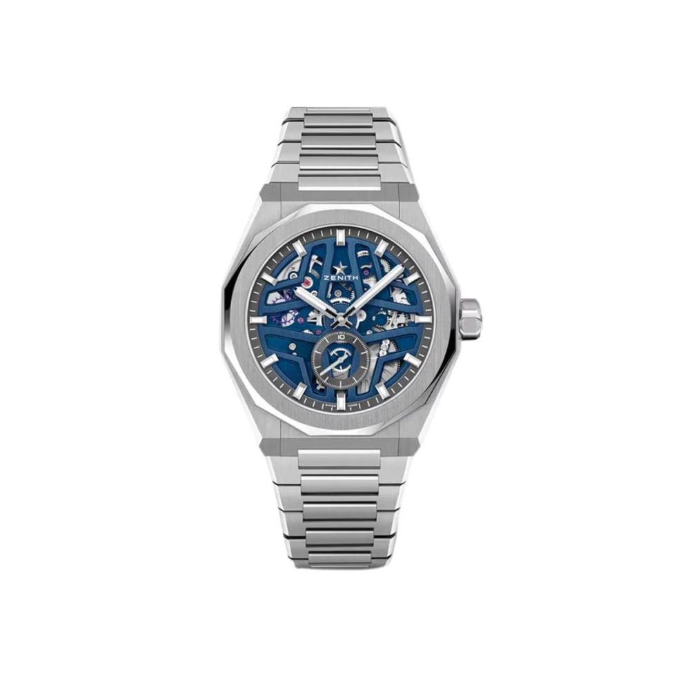 Zenith Defy Skyline Skeleton 41 Stainless Steel Blue